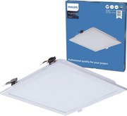 Led panel Podomítkové svítidlo Lampa 15W 1200lm 30x30 cm Kaseton Philips