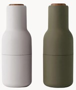 Sada mlýnků na'sůl a pepř s dřevěnými víčky Bottle Grinder, 2 díly