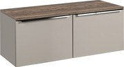Comad Koupelnová skříňka pod deskové umyvadlo set Santa Fe Taupe 120 šedohnědá/dub santa fe