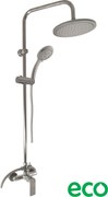 Slezák - RAV Sprchový komplet se směšovací baterií NIL - NL182.5/7-61MGL, Metal Grey lesk