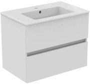 Ideal Standard Eurovit+ - Skříňka s umyvadlem, 55x70x44 cm, 2 zásuvky, lesklá bílá R0573WG