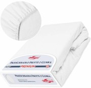 Darymex Froté prostěradlo s gumou 140x200 bílé 001 Premium