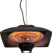 Blumfeldt Heat Square, infračervený ohřívač, 1000/2000 W, Carbon, IP24, LED