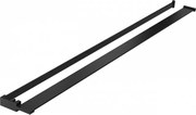 Mexen příslušenství, polička/držák na ručníky pro sprchovou zástěnu (max 140cm), černá, 800-02-70