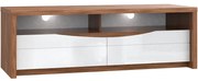 Tv Stolek Saint Tropez 148cm  Dub Sangallo/Bílý