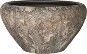 Květináč Hnědý 20x35 cm Obal Na Květináč Planter Béžový