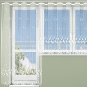Žakárová záclona Tylex DAFNÉ balkonové dveře 200 x 250 cm
