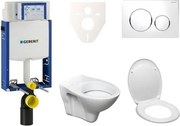 Cenově zvýhodněný závěsný WC set Geberit k zazdění + WC Ceramia S-Line Pro 110.302.00.5ND4