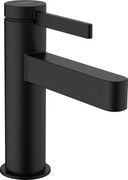 Hansgrohe Finoris, umyvadlová baterie 100, s výpustí Push-Open, EcoSmart, černá matná, 76010670