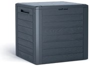Box zahradní WOODEBOX antracit 58,5 cm - 140L