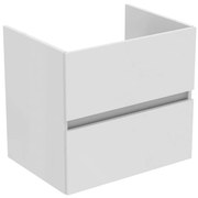 Ideal Standard Eurovit+ - Umyvadlová skříňka, 55x60x44 cm, 2 zásuvky, lesklá bílá R0259WG