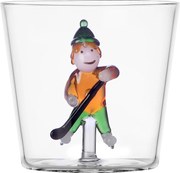Ichendorf Milano designové sklenice na vodu Snow Games Tumbler Kid And Ice Hockey
