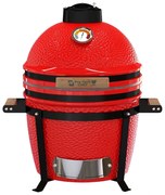 Gril Kamado Egg 16T" keramický, průměr 33,5 cm, červený