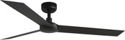 FARO 34291 CRUISER L stropní ventilátor, černá s DC motorem - FARO