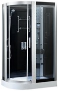 BPS-koupelny Hydromasážní box HYD-Michele 120 L, 120x85 levý bez sauny