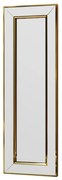 Zrcadlo Carlos Gold 30 x 90 cm