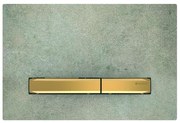 Geberit Sigma50 - Ovládací tlačítko pro 2 množství splachování, dekor betonu/mosaz 115.672.JV.2