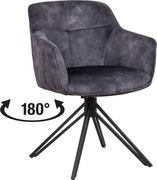 Idea Jídelní židle SHERLOCK Potah: Antracit