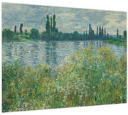 Obraz - Claude Monet, Banks of the Seine, reprodukce (70x50 cm)