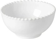 Bílá kameninová miska Costa Nova Pearl, ⌀ 16 cm