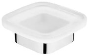 Nimco Kibo - Mýdlenka s držákem, matné sklo/chrom Ki 14059C-26