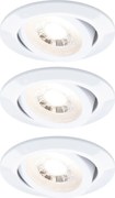 Paulmann LED vestavný reflektor bílý matný 4,8 W 450 lm 3000 K pr. 82 x 29 mm