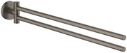 Grohe Essentials - Držák na ručníky, kartáčovaný tmavý grafit 40371AL1