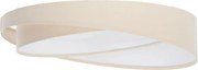 LED Stropní svítidlo GALAXY MODERN LED/24W/230V pr. 55 cm krémová/bílá