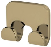 BISK Erga Nature Gold, 2-háček na ručníky, zlatá lesklá, ERG-07950