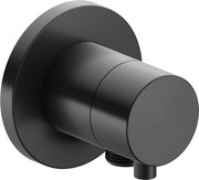 Keuco IXMO - Uzavírací ventil pod omítku, s připojením sprchy, černý chrom kartáčovaný 59541131101