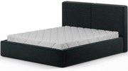Eltap Čalouněná postel Pesillo s úložným prostorem Materiál a barva potahu: Modullo 35 - tmavě zelená, Rozměr: 140x200