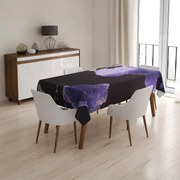 Sablio Ubrus Světelná mapa světa - 130x130 cm
