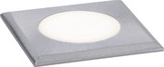 P 94366 Zemní svítidlo IP65 3.000K 2W ocel umělá hmota 230V hranaté - PAULMANN