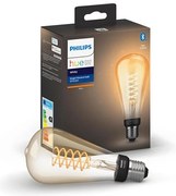 LED Stmívatelná žárovka Philips Hue WHITE FILAMENT ST72 E27/7W/230V 2100K