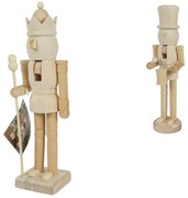 Dřevěný louskáček NUTCRACKER 25,5 cm - více variant