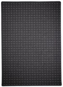 Condor Carpets, Kusový koberec Udinese antracit, 57x120, šedá, chodba / předsíň