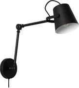 Nástěnné svítidlo Retro loft Černé E14 Bazz tolomeo ABR-RRB-C-E14 Abruzzo