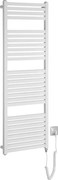 Aqualine Aqualine, TONDI-E elektrické topné těleso, rovné, 450x1330 mm, 500W, bílá, DE470T