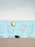 Sinsay - Sada sklenic s rýhováním 4 pack - clear