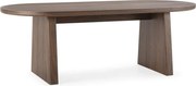 Jídelní stůl v dekoru ořechu 100x200 cm Blair – MOME