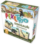 Společenská hra pexetrio dinosauři