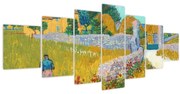 Obraz - Vincent van Gogh, Farmhouse in Provence, reprodukce (210x100 cm)