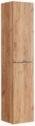 Comad Doplňková koupelnová skříňka vysoká Capri Oak 35 dub zlatý craft