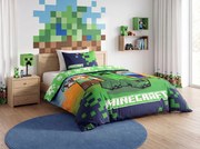 Dětské povlečení MINECRAFT HEROES barevné Rozměr povlečení: 70 x 80 cm | 140 x 200 cm