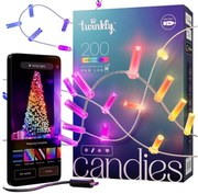 Twinkly TWKC200RGB-T - LED RGB Stmívatelný vánoční řetěz 200xLED 14 m USB Wi-Fi