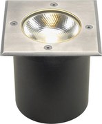 LA 227604 ROCCI LED čtvercová česaná ocel LED 6W 120° IP67 3000K - BIG WHITE (SLV)