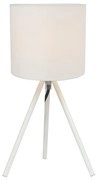 Klausen KL108012 - Stolní lampa THEO 1xE14/9W/230V bílá