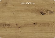 Li-Go "Vesmír" světelný obraz RGB s baterií 90x60cm provedení povrchu: dub světlý