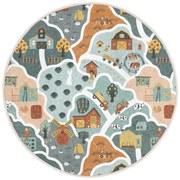 Pratelný dětský hrací koberec ø120 cm Farmer's Life – Mila Home