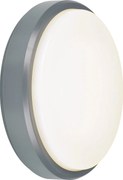 Kulaté nástěnné LED svítidlo 18 W, 1400 lm, 4000 K, antracitová, pr. 21 cm